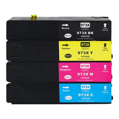 适用惠普577dw墨盒 科宏适用hp pagewide 577dw墨仓式A4全新彩色无线多功能一体机添加墨汁