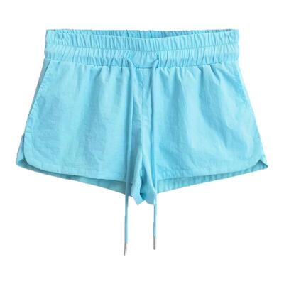 高腰短裤女美式夏季辣妹百搭抽绳