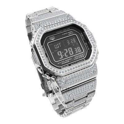 小方块5600镶钻表壳表带2100镶钻