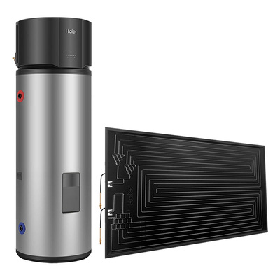 变频太空能空气能太阳能一体海尔