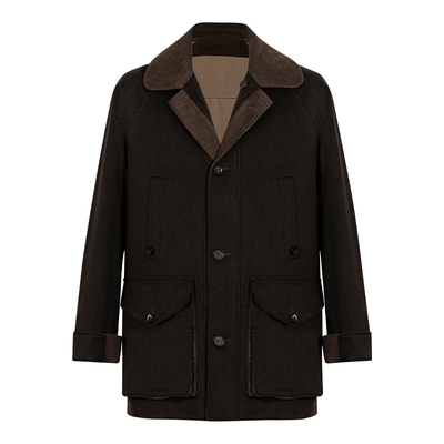 Acmecultum初剪羊毛猎装夹克