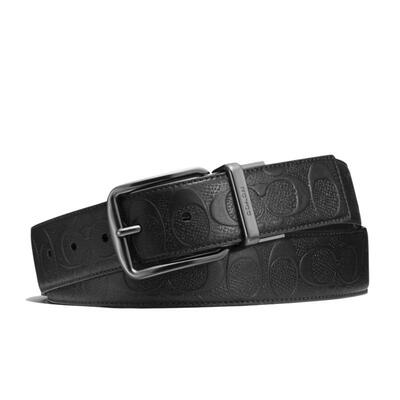 COACH官方男士双面腰带