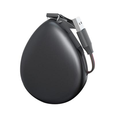 便携PD+USB二拖三伸缩数据线