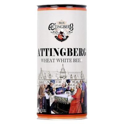 爱丁博格白啤酒1L*6大桶整箱批发