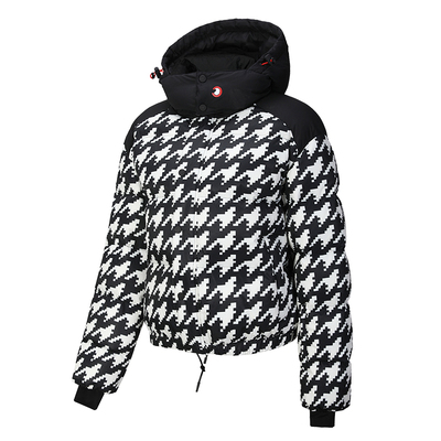 千鸟格经典防泼水百搭滑雪服女款