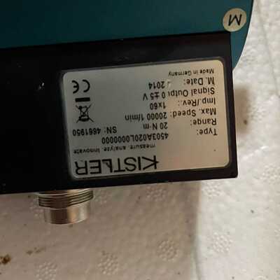 溢价-KISTLER奇石乐扭矩传感器，4503A020L00000