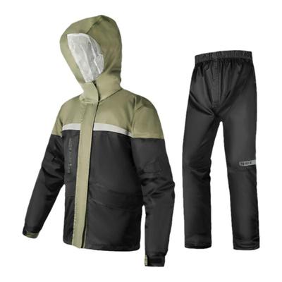 FEHER摩托车雨衣套装男骑行外卖骑手专用防暴雨级分体防水冲锋衣