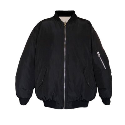 棒球棉服女中长款外套