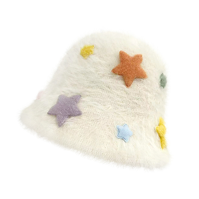 ROUIIEFAO渔夫帽户外可爱女冬季