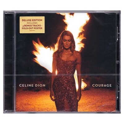 正版进口 席琳迪翁 CELINE DION COURAGE CD专辑 豪华版