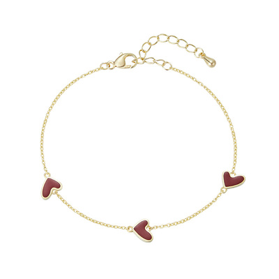 AIR-HORIZON女纯银爱心手链