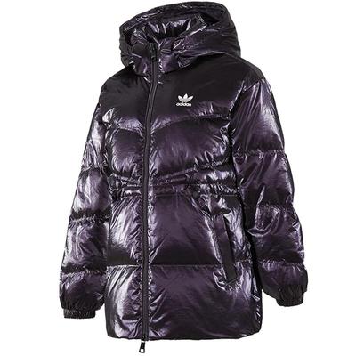adidas阿迪达斯三叶草女子运动休闲羽绒服外套JD3780