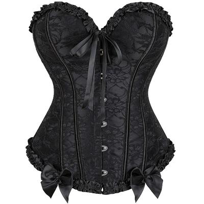 宫廷束身胸衣塑身鱼骨绑带束腰带