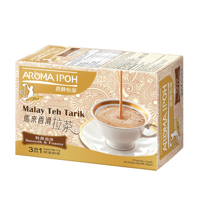 马来西亚香醇三合一速溶奶茶