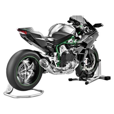 德国合金16川崎H2R摩托车模型