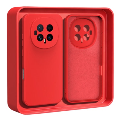 新年红适用荣耀Magic8手机壳HonorMagic8Pro新款套硅胶华为魔术8本命年红色马年全包防摔honor男女por外壳后