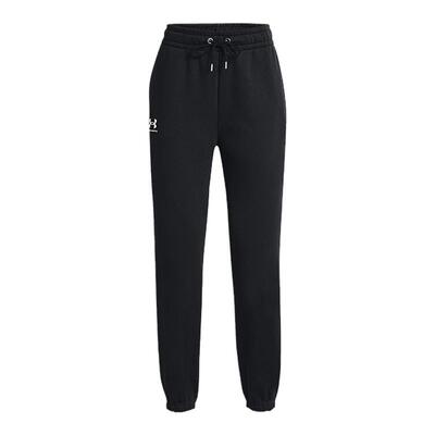 UA安德玛长裤新款 Essential 女子抓绒慢跑训练运动裤1373034-001