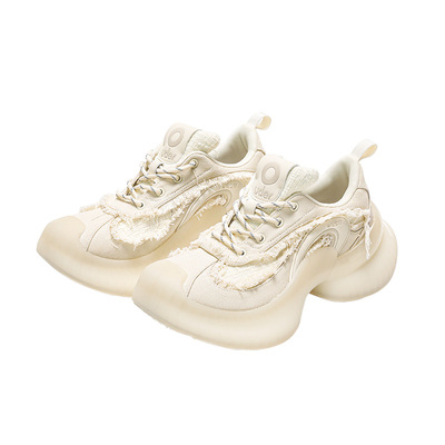 Ouder流光跑鞋厚底增高老爹鞋女