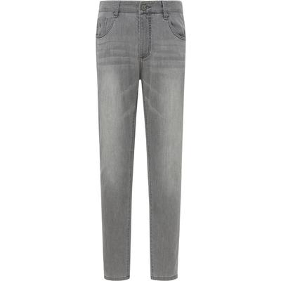 LAMPO长裤商务针织微弹牛仔裤