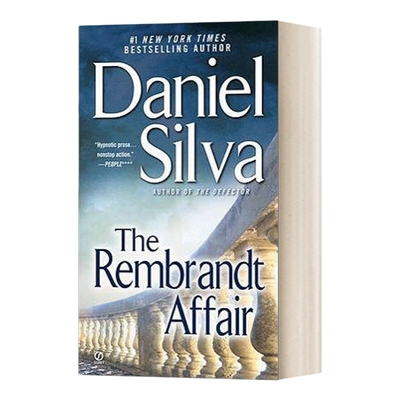 英文原版小说 The Rembrandt Affair 暗杀大师10 寻找伦勃朗 Gabriel Allon Book 10 英文版 进口英语原版书籍