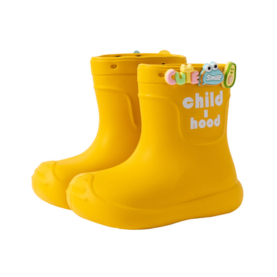悦咖儿童防水防滑宝宝雨鞋