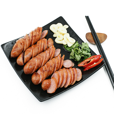 台式蒜味香肠士林纯猪肉微甜烤肠