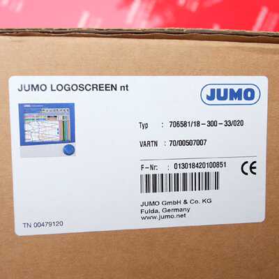 议价Jumo 00507007 久茂全新无纸记录仪 706581/18-300 LOGOSCREE