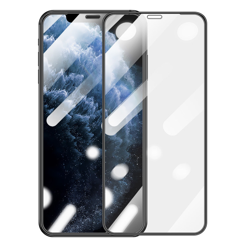 适用苹果11钢化膜iPhoneX手机ProMax全屏XsMax覆盖iPhone贴膜Xmax全包pro防摔XR气囊全包边8X抗摔ip软边屏保i_虎窝淘