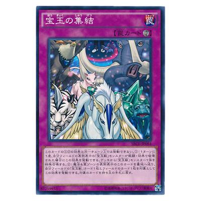 游戏王 日文 SECE-JP084 宝玉の集結(宝玉的集结)5B2