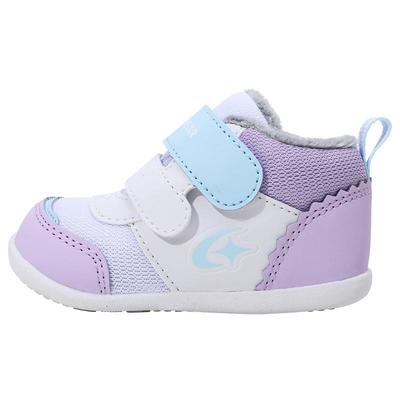 月星冬季0-2岁加绒保暖学步鞋