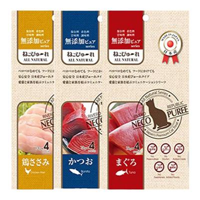 日本进口妮可布蕾无添加健康猫条