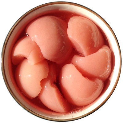 毛桃罐头酸甜可口丹东黑沟镇特产