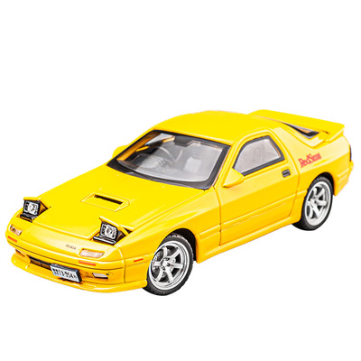 马自达RX7经典合金模型玩具车