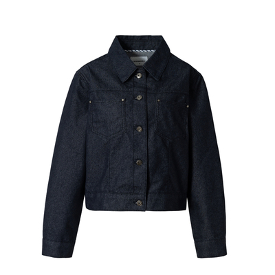 RPB BRAND美式复古水洗做旧牛仔外套女短款宽松休闲百搭夹克上衣