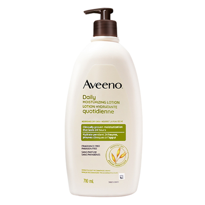 艾维诺无香身体乳干皮保湿止痒