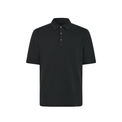 100%纯羊绒polo衫男士秋冬