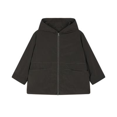 江南布衣童装宽松休闲连帽夹克