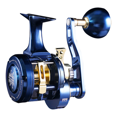 引路人钢骨CTX全金属海钓鼓轮 下手鼓轮海钓轮船钓25公斤大钓力