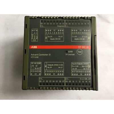 议价ABB 07DC91模块07KT98 PLC控制?07AC91 全新原装拍前请询价