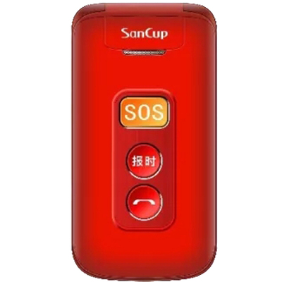 C600金国威金属翻盖老人手机