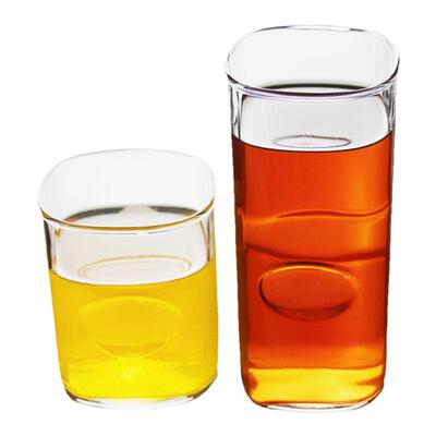 透明玻璃酒店餐厅个性杯指纹杯子