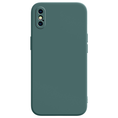 适用苹果x防摔软壳送防爆钢化膜