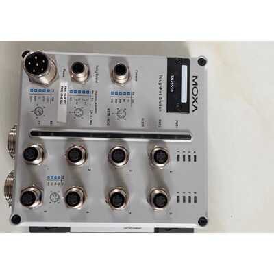 议价摩莎TN系列交换机调试线CBL-M12FF5PF9-BK-150-IP67  全新现