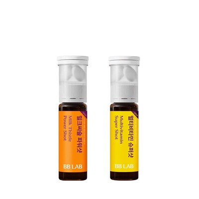 韩国直邮BBLAB奶蓟草复合维生素矿物质能量饮补充精力口服液20ml