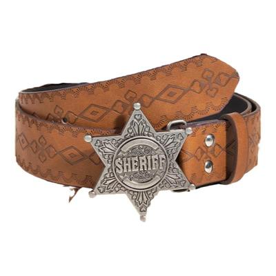 BM腰带女复古变色压边pu针扣皮带