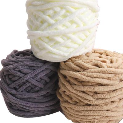 柔软粗毛线diy手工编织