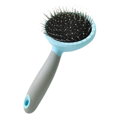 得乐宠物梳子气垫梳去浮毛按摩