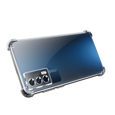 适用于iqooneo5手机壳新款全透明超薄简约个性外壳iqooneo5s高清透亮iqooneo5se全包镜头vivo防摔气囊保护壳