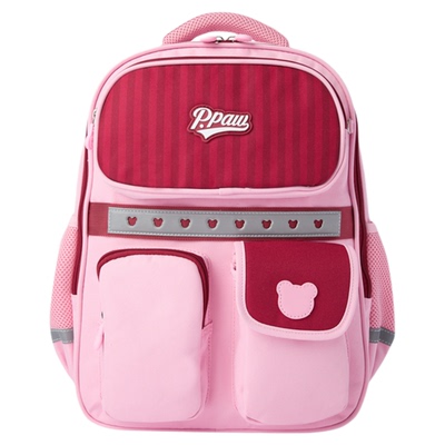 PawinPaw卡通小熊童装25年秋冬新款男女童减负防泼水双肩包书包