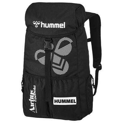 HUMMEL足球双肩包男户外团队定制休闲通勤大容量独立鞋仓运动背包